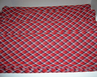 Vintage polyester double knit fabric | Etsy