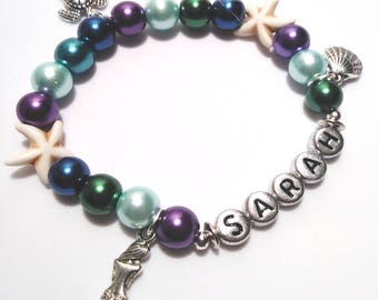 Mermaid beads | Etsy