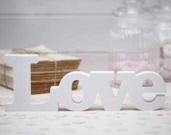Handcrafted Light-Up LOVE Sign