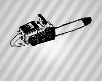 Chainsaw svg file | Etsy