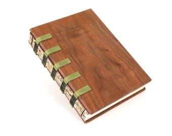 Wooden book cover | Etsy