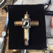 Honor Brass Handcrafted Patriotic Bullet Crosses by HonorBrass