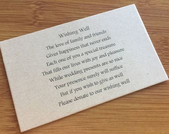 Wishing well card | Etsy