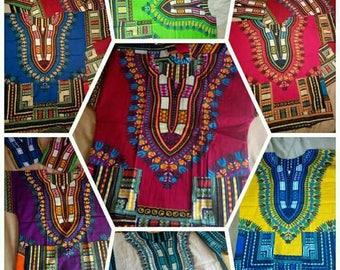 Dashiki shirt | Etsy