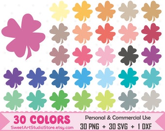 Clover clipart | Etsy