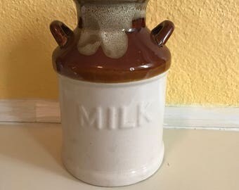 Creamer Ceramic Milk Pitcher Pottery White Pitcher Tea