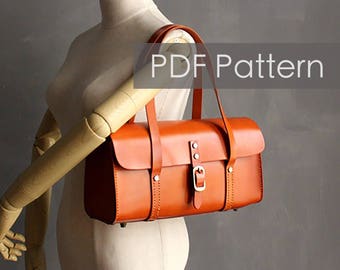 Leather bag template | Etsy