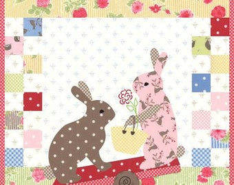 Bunny quilt pattern | Etsy