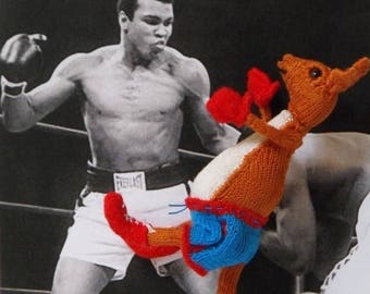 Boxing kangaroo | Etsy