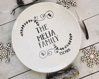 Family plate | Etsy