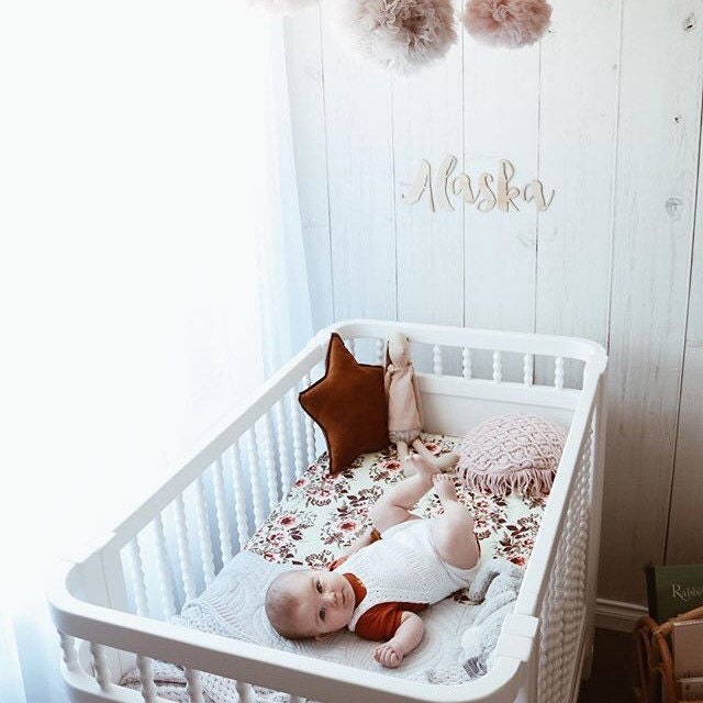 Modern Woodland Crib Sheets Mini Crib Sheets & Gifts by Babiease