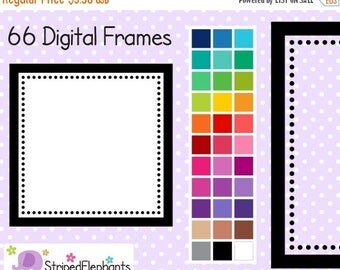 Polka dot frame | Etsy