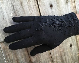 Beaded gloves | Etsy