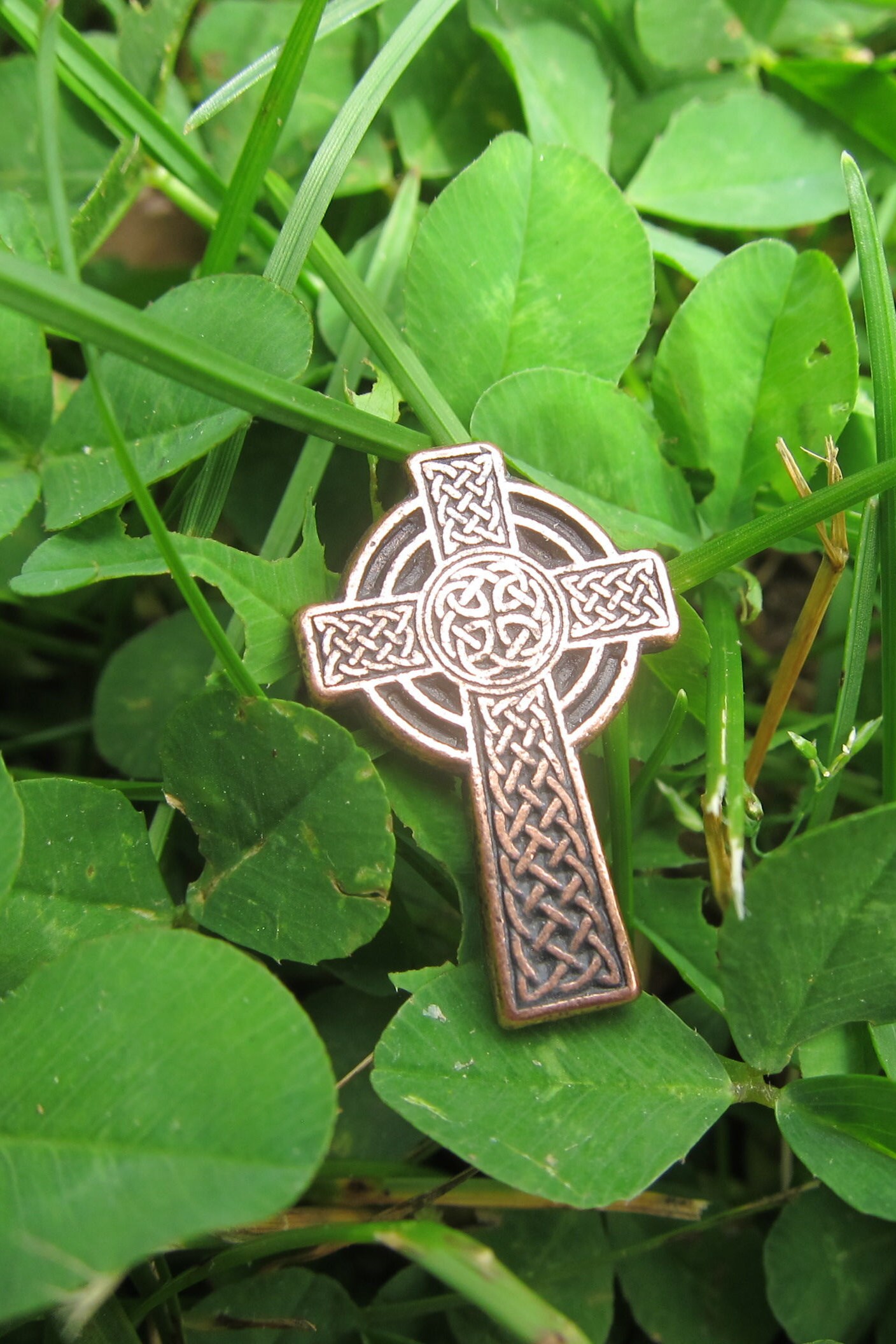 Copper Celtic Cross CC512C Celtic Irish Religious and