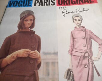 UNCUT Vintage VOGUE Paris Original ELEGANT Cocktail Dress