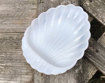 Milk glass ashtray | Etsy