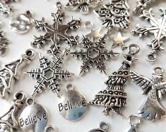 Christmas charms | Etsy