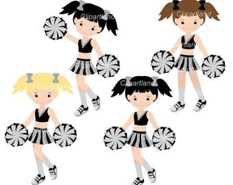 Cheerleader art | Etsy