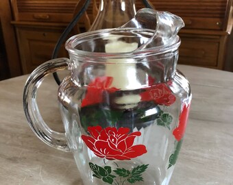 Ice tea pitcher | Etsy
