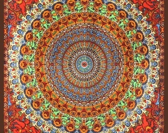 Psychedelic mandala | Etsy