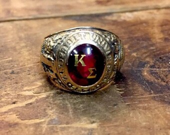 18k gold man's ring with Diamond and Lapis