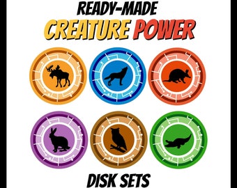 Wild kratts discs | Etsy
