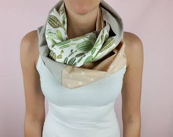 Cross infinity scarf | Etsy