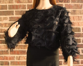 Fringe blouse | Etsy