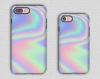 Iridescent phone case | Etsy