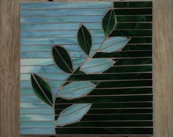 Mosaic leaves | Etsy
