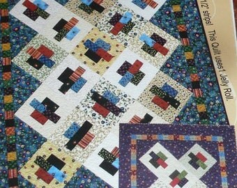 Strip quilt pattern | Etsy