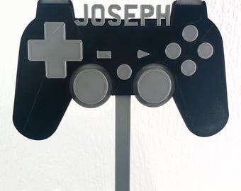 Gaming cake topper | Etsy