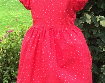 Red baby dress | Etsy