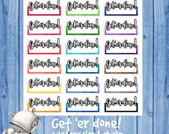 Get er done | Etsy