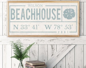 Beach house signs | Etsy