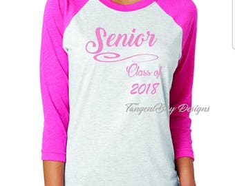 Senior shirt | Etsy
