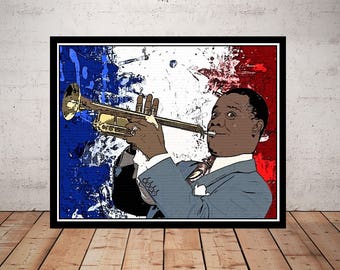 Jazz painting | Etsy