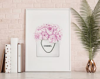 Chanel home decor | Etsy