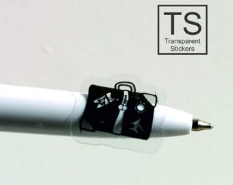 Suitcase stickers | Etsy