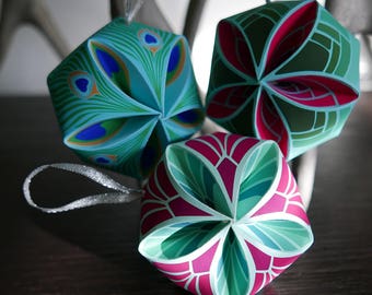 Paper ornament | Etsy