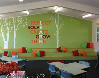 Library wall art | Etsy