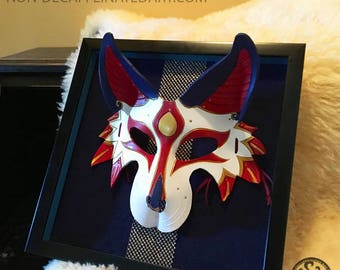 Kitsune mask | Etsy