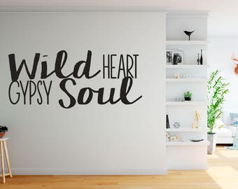 Gypsy soul decals | Etsy