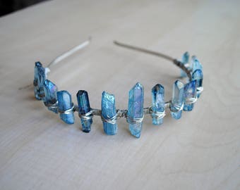 Wire wrap tiara | Etsy