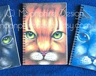 Cat notebook | Etsy
