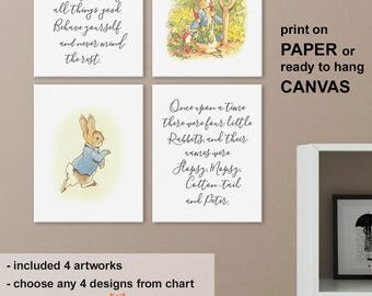 Peter rabbit quote | Etsy