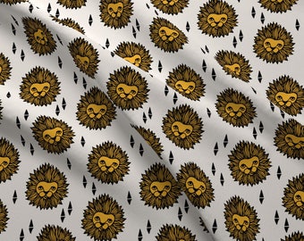 Lion fabric | Etsy