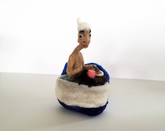 Spaghetti figurine | Etsy