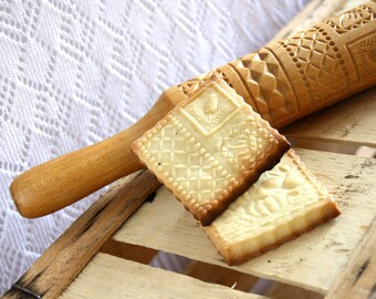 Embossed cookies | Etsy