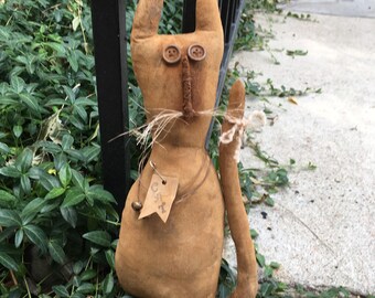 Primitive cat | Etsy